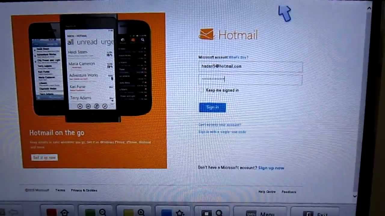 Hotmail Hotmail Login Hotmailcom Login Hotmail Sign In
