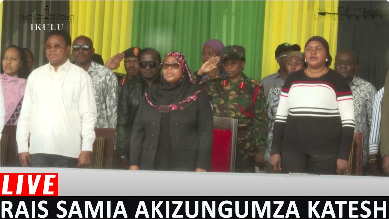 🔴LIVE: RAIS SAMIA AKIZUNGUMZA NA WANANCHI KATIKA UWANJA WA SHULE YA ...