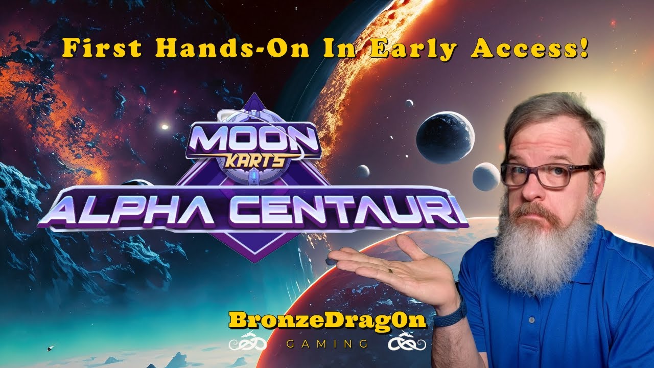 First Hands-On with Moon Karts in Early Access Preview! - YouTube