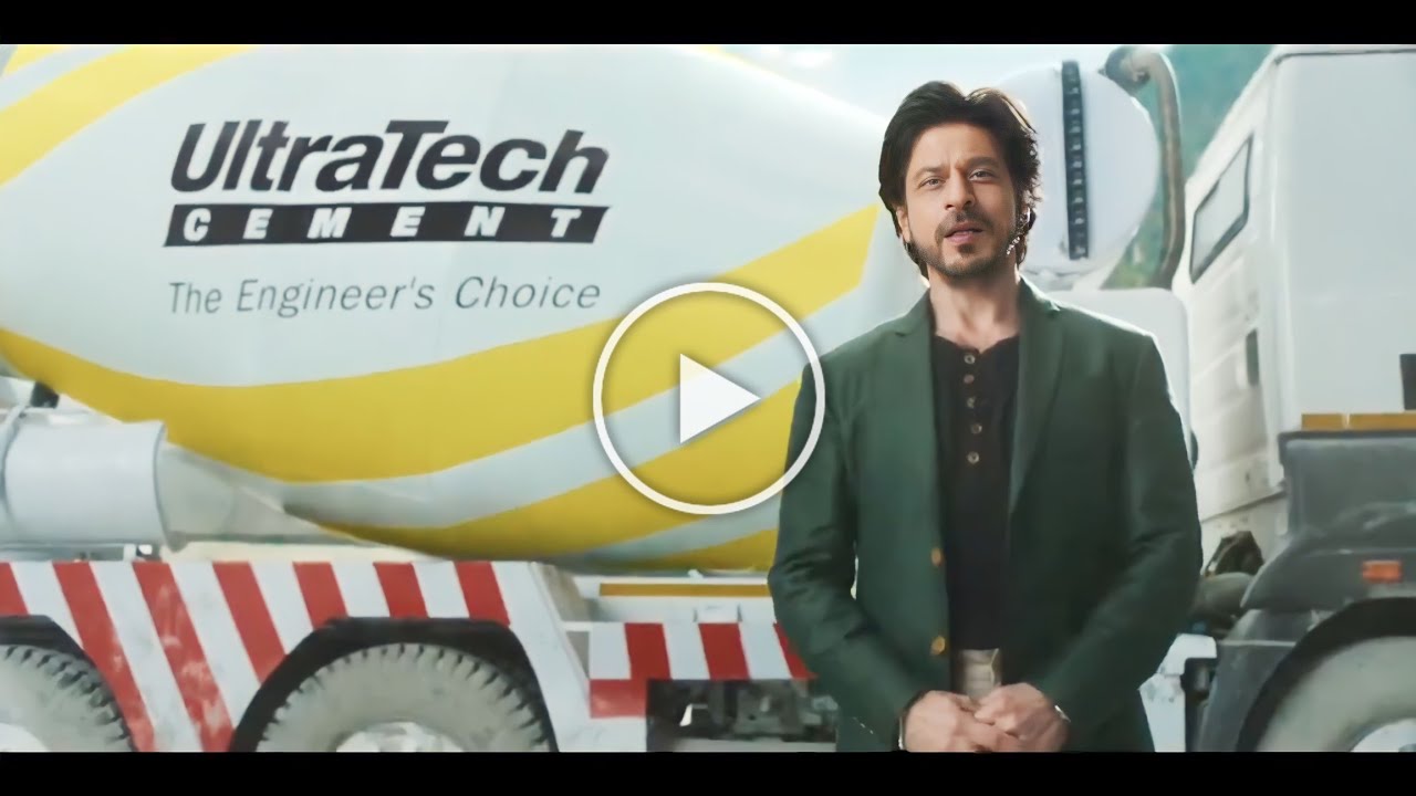 SRK's New Ad ‼️ SRK is Now Brand Ambassador Of Ultratech Cement - YouTube