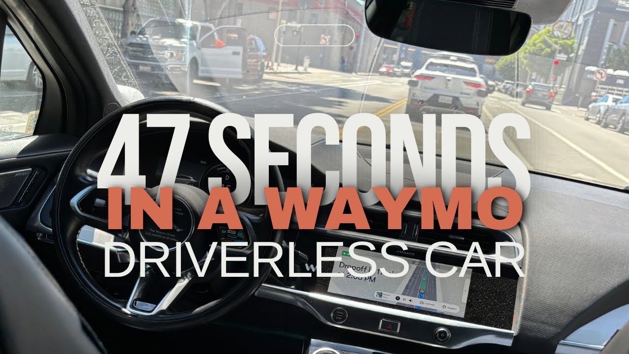 Inside Self-Driving Waymo Car Driverless in San Francisco - YouTube