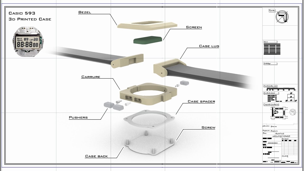 Transforming the Casio F91-W with a Custom 3D-Printed Case! - YouTube