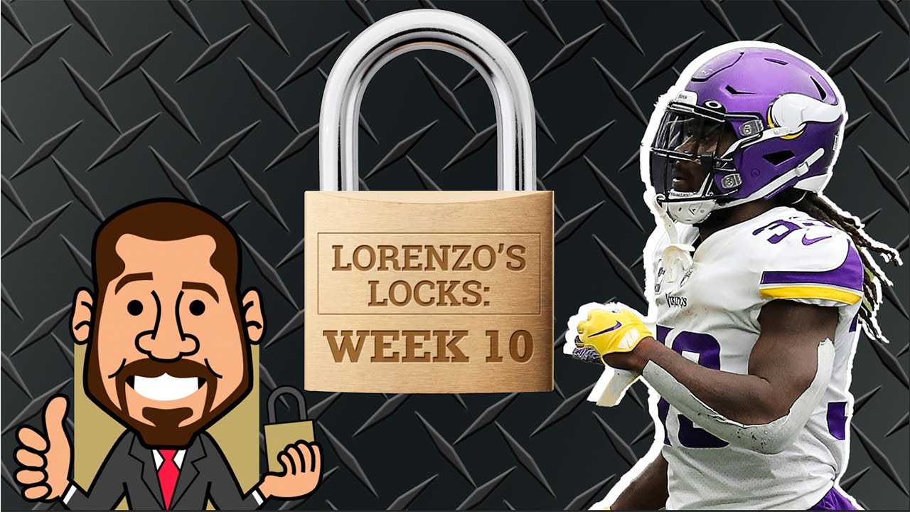 Minnesota Vikings are a lock for NFL Week 10 | Lorenzo's Locks - YouTube