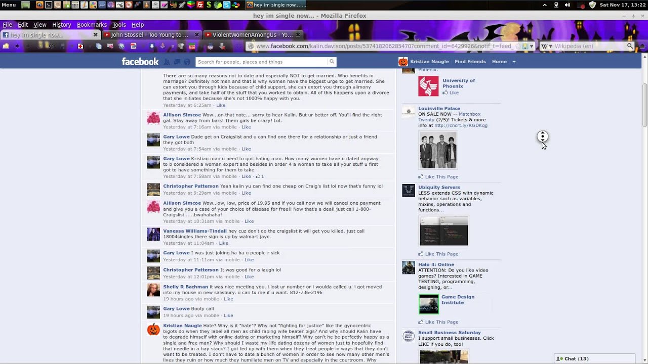 Rant about reactions to MGTOW - YouTube