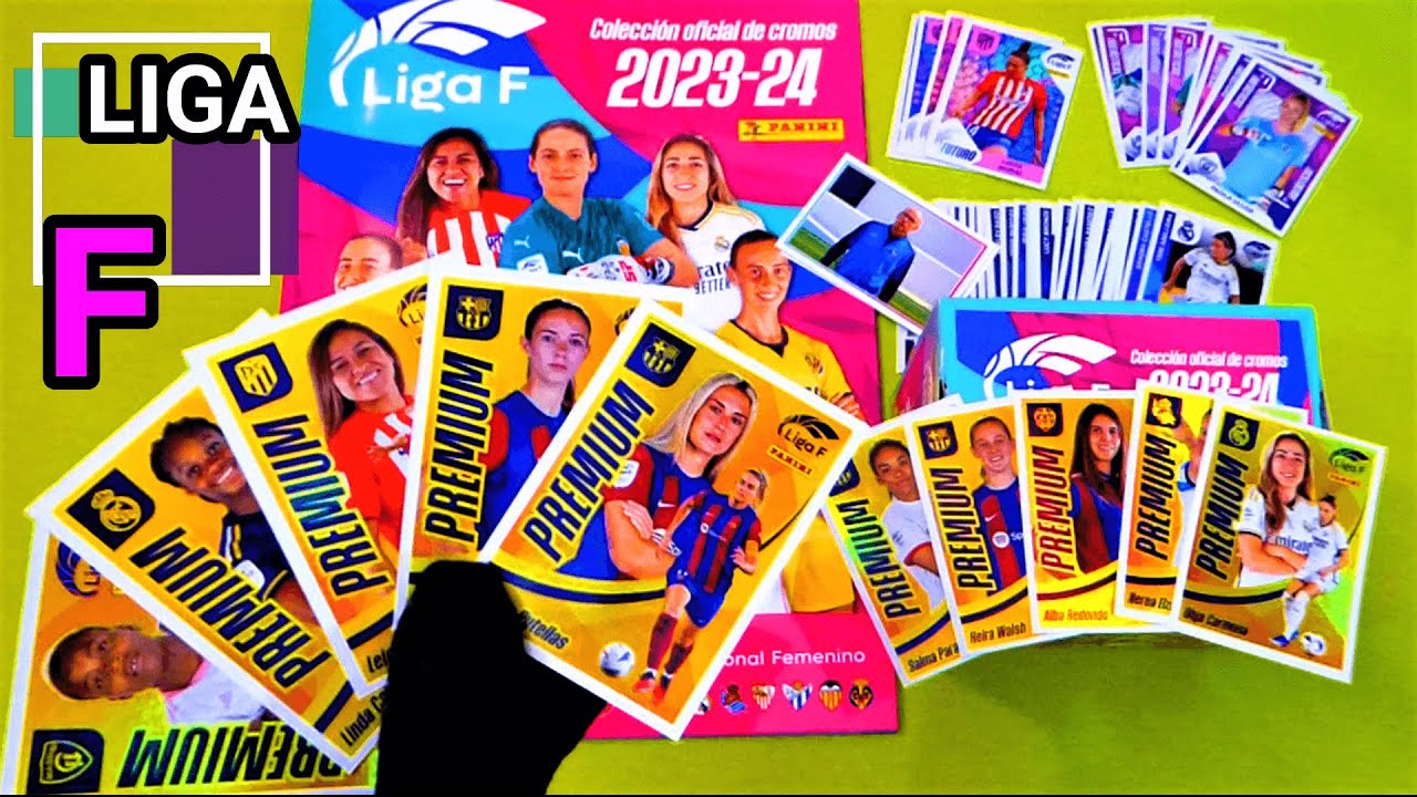 LIGA F PREMIUM 2023 2024 UNBOXING PANINI - YouTube