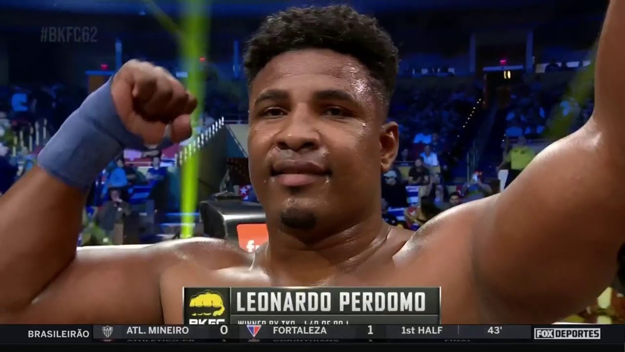 🔥 CONTUNDENTE, el cubano Leonardo Perdomo noquea sin piedad a Led ...