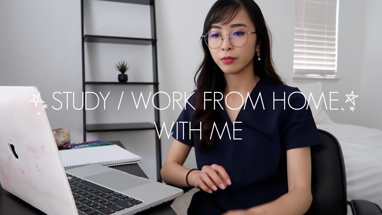 📚 Real Time Work From Home/Study With Me Quarantine Edition: 30 min ...