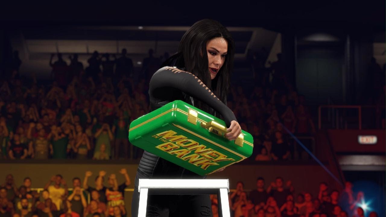 WWE 2K25 - Showcase Mode - Tamina Money In The Bank - YouTube