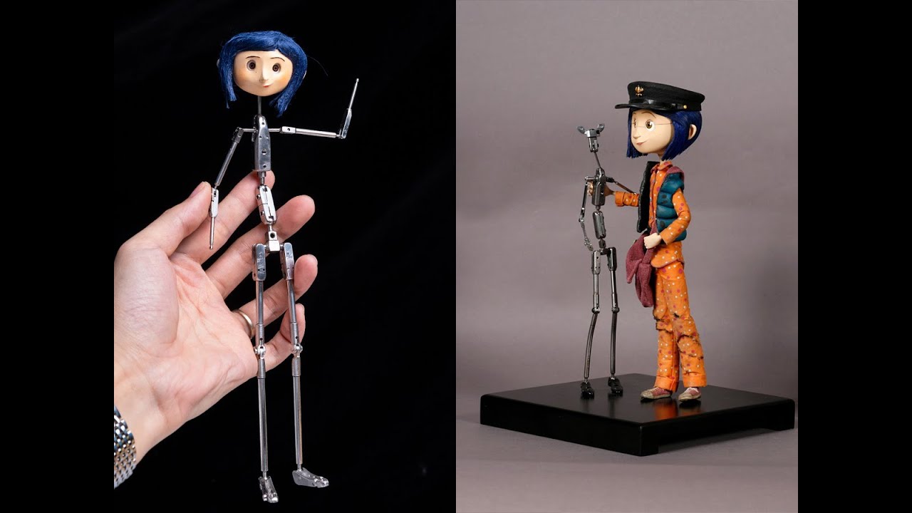 Making Coraline's armature - YouTube
