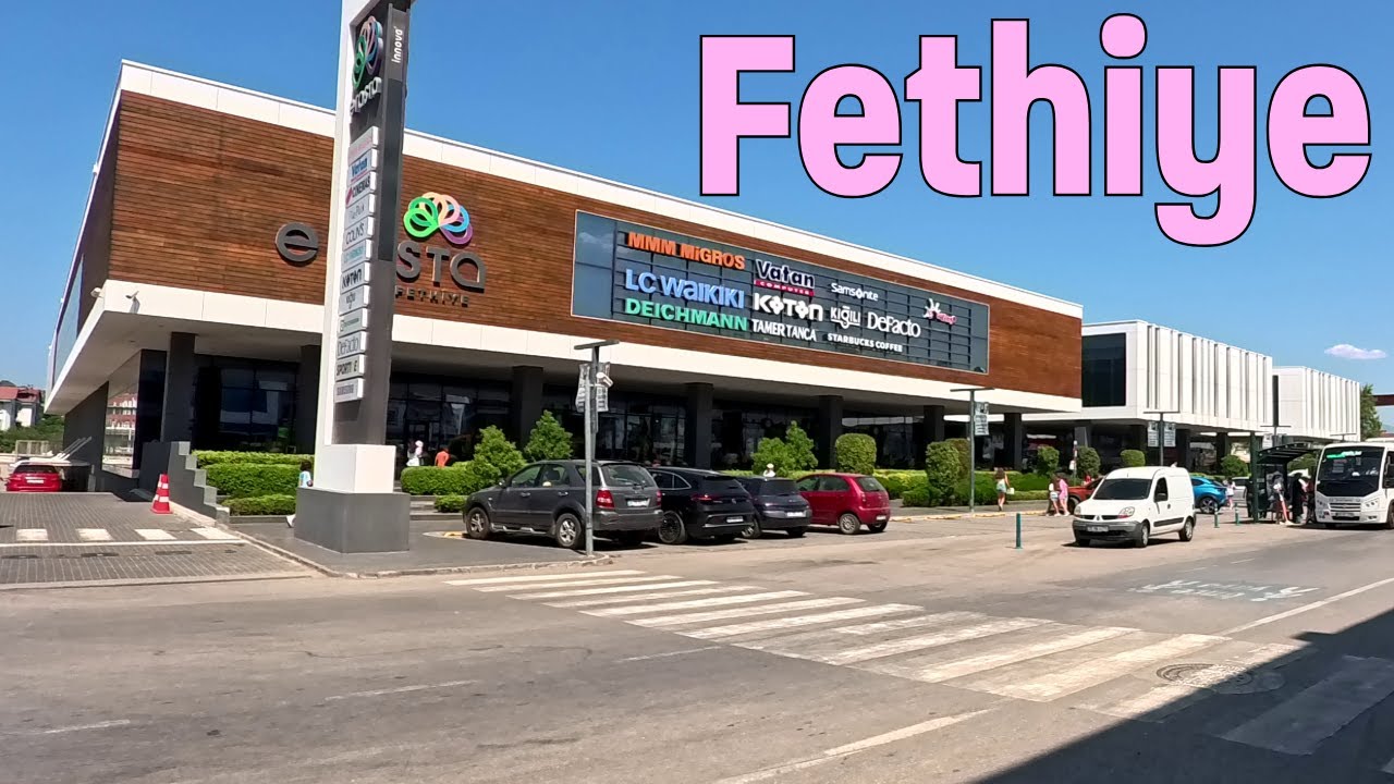 Walking the Streets of Fethiye | Morning Tour Around Erasta Shopping ...