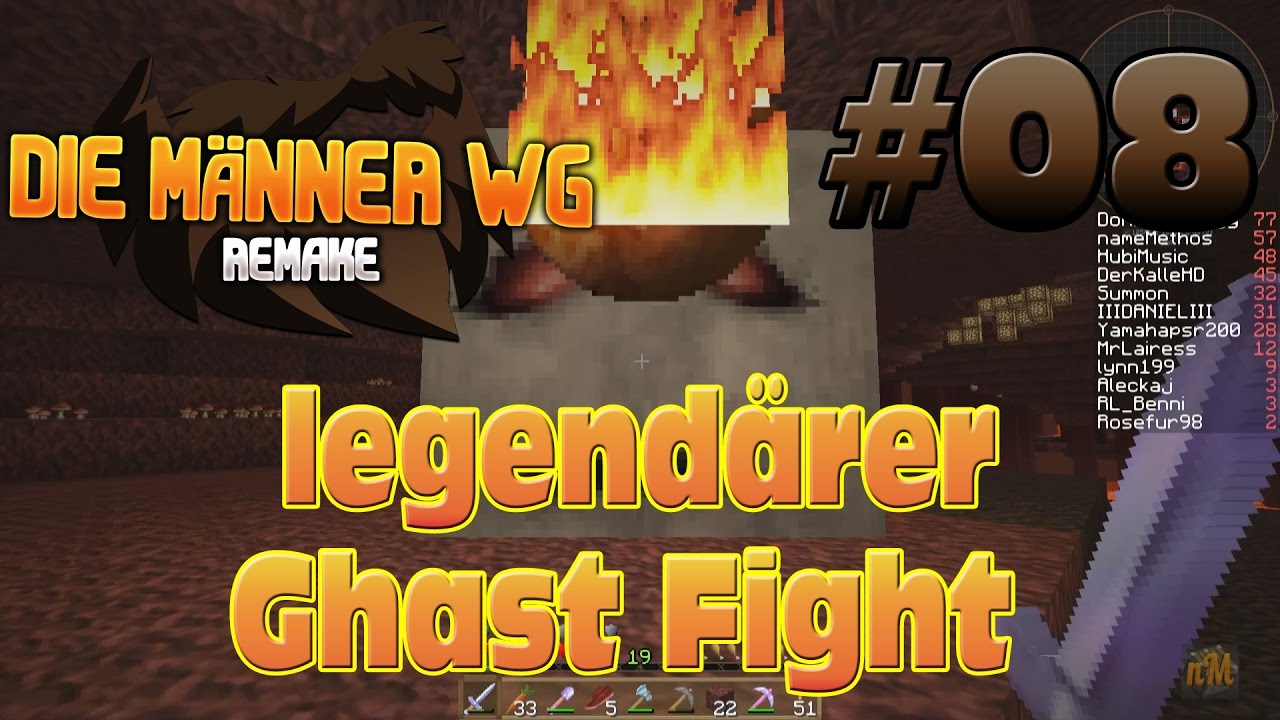 legendärer Ghast Fight in Männer WG Remake #8 - YouTube
