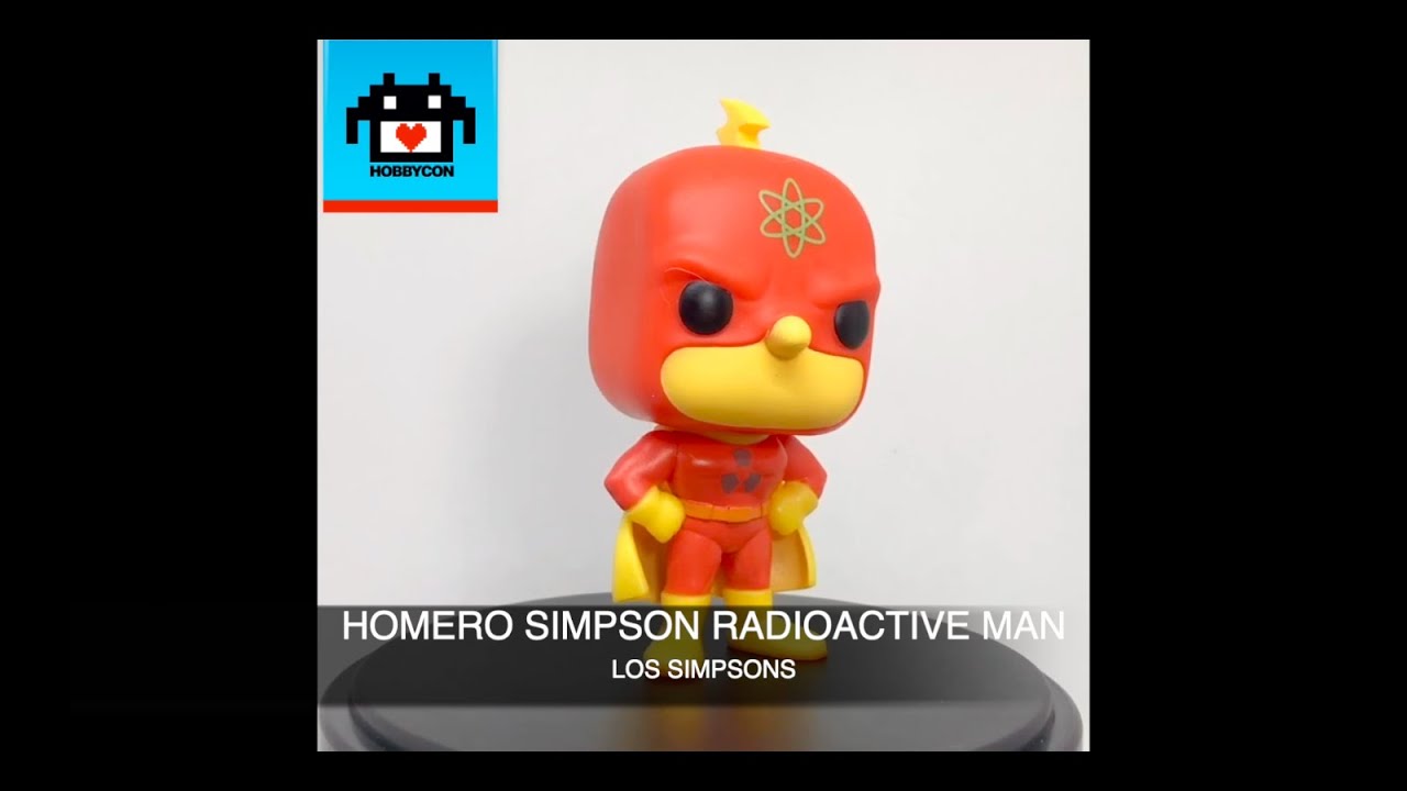 Homero Simpson Radioactive Man | Los Simpsons | Funko Pop! - YouTube