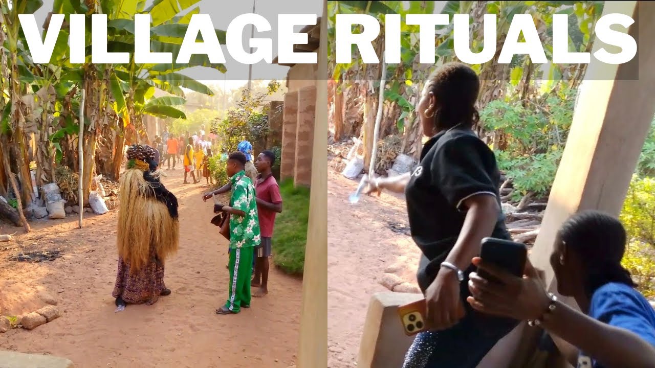 MASQUERADE RUN IN MY VILLAGE | Gracious Tales - YouTube