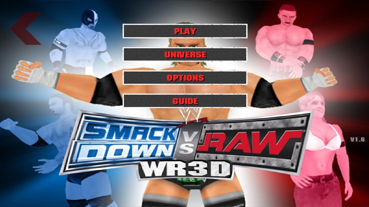 WR3D Smackdown vs Raw Mod - Featuring 2k17 - YouTube