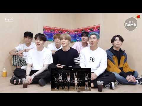 [BANGTAN BOMB] BTS Reaction BLACKPINK - 'Pink Venom' Dance Practice - YouTube