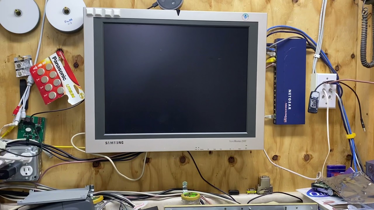 Compaq Deskpro 386/20e boot - YouTube