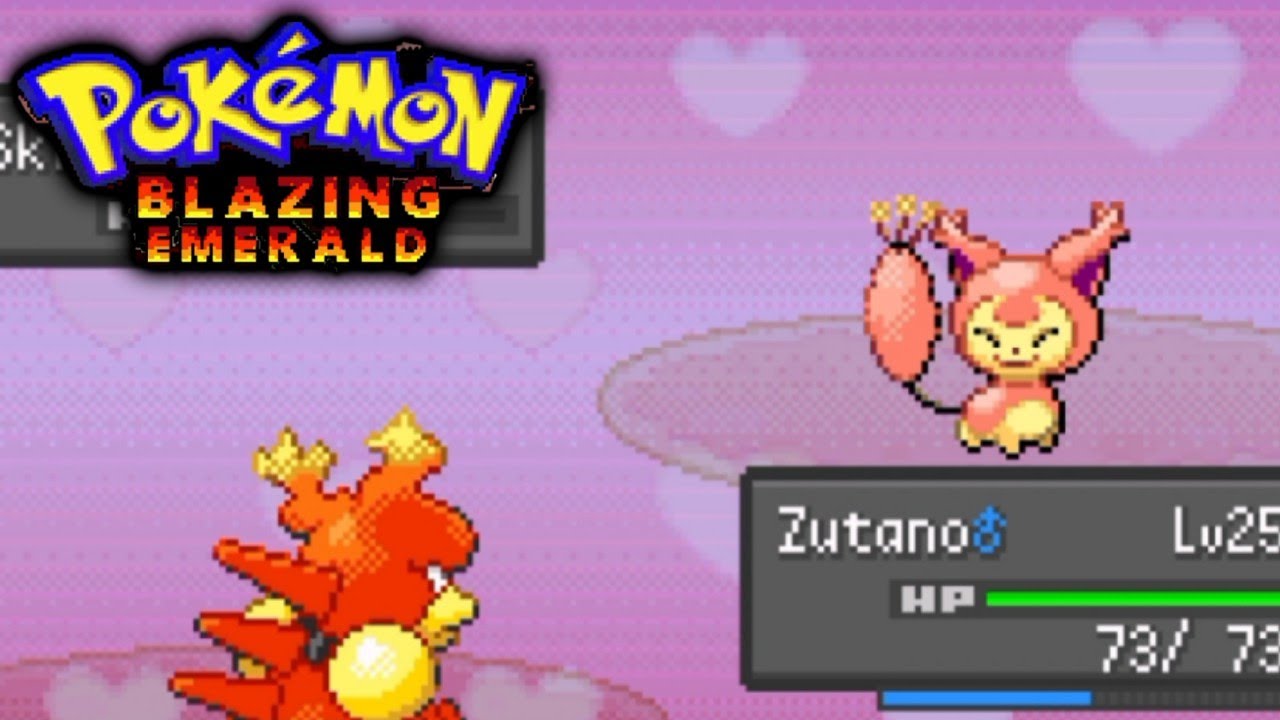 Pokémon Blazing Emerald - Gameplay Walkthrough Part 21 - Burning Grotto ...