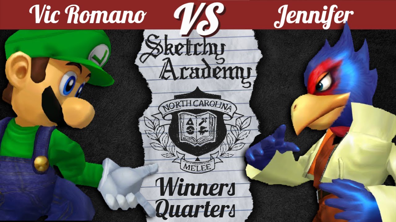 Vic Romano (Luigi) vs. Jennifer (Falco) - Top 8 Qualifier (W) - Sketchy ...