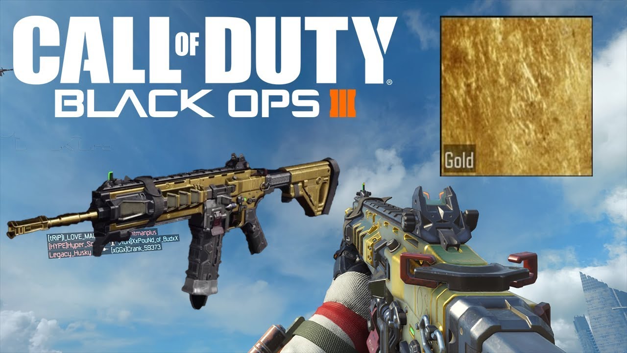 Getting gold for the ICR 1 in Black Ops 3 - YouTube