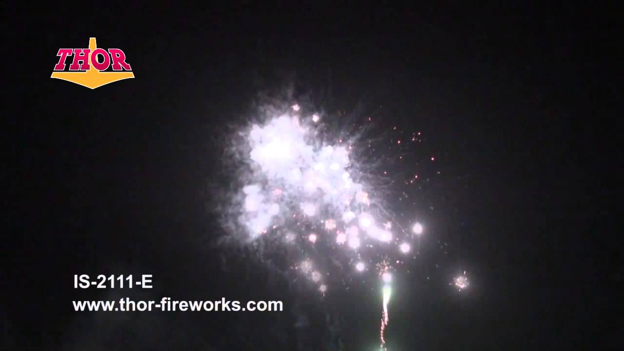 THOR Fireworks 50 Shots Batteries IS 2111 E Draco - YouTube