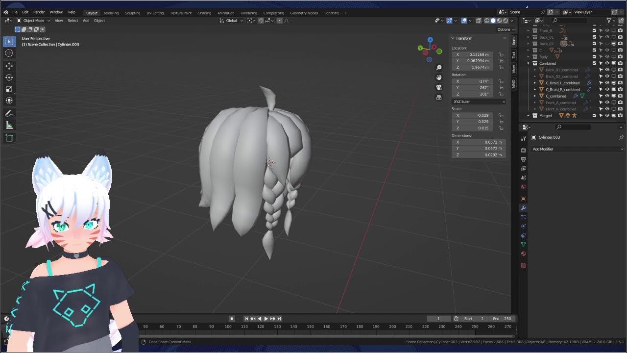 [VTuber] GameDev, 3D modeling, Blender - YouTube