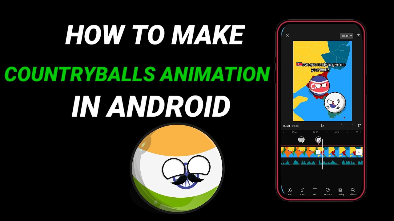 COUNTRYBALLS TUTORIAL || HOW TO MAKE COUNTRYBALLS ANIMATION IN ANDROID ...