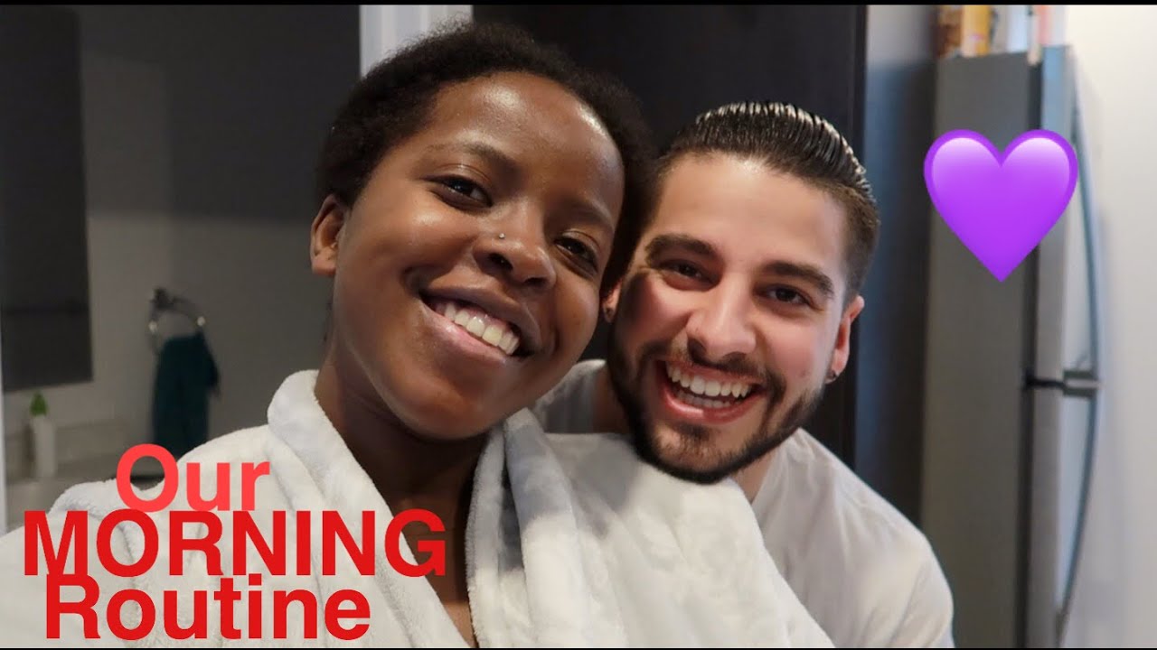 OUR MORNING ROUTINE AS A COUPLE ! - YouTube