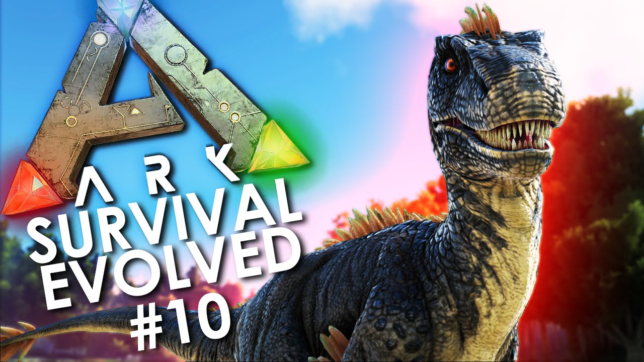 ARK: Survival Evolved - Episode 10 | ALPHA RAPTOR SLAYING and DEATH ...