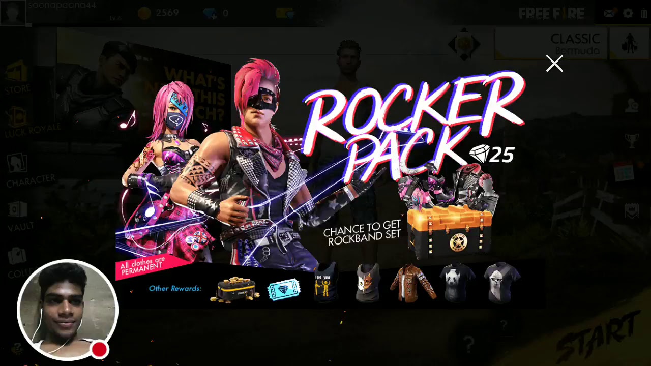 My Free Fire Stream - YouTube