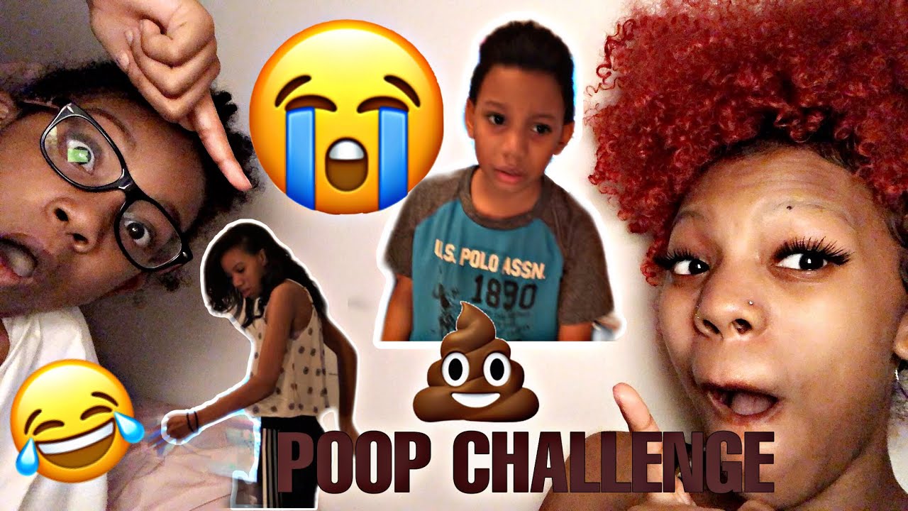 POOP💩CHALLENGE/PRANK ON MY SIBLINGS😂😂 HILARIOUS REACTIONS - YouTube