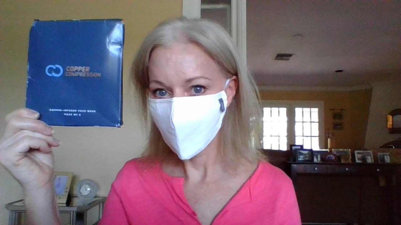 REVIEW OF COPPER COMPRESSION FACE MASK - YouTube