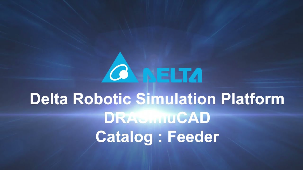 Delta Robotic Simulation Platform(14) - Catalog Feeder - YouTube