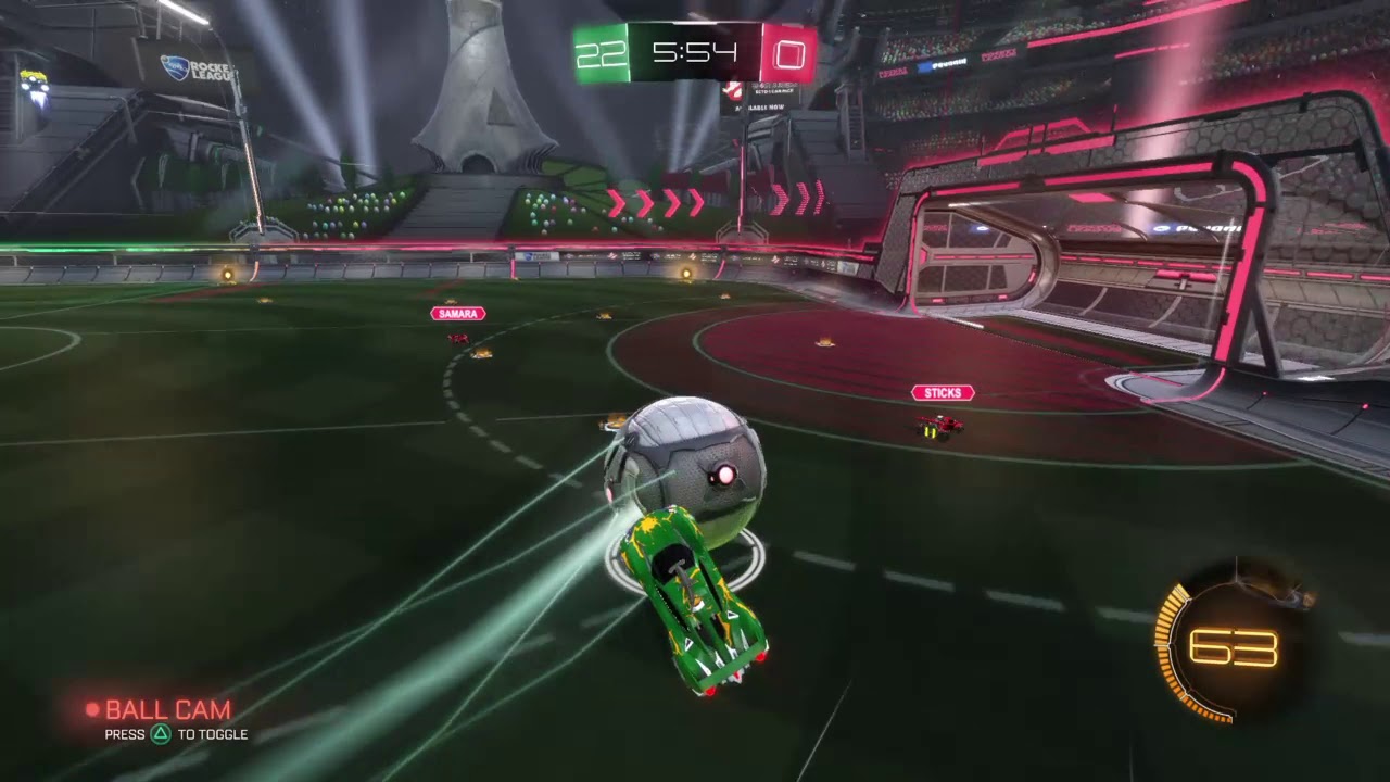 T-Rex Goal Explosion (Rocket League) - YouTube