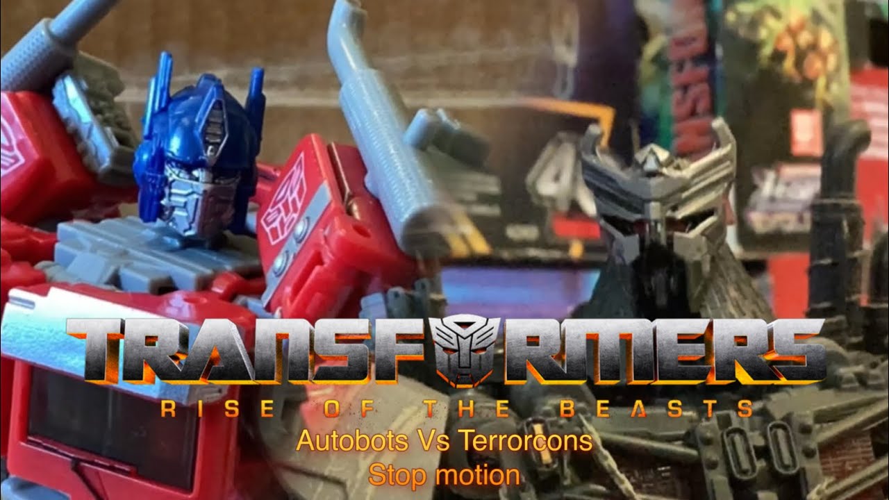 Transformers Rise Of The Beasts | stop motion | Autobots Vs Terrorcons ...