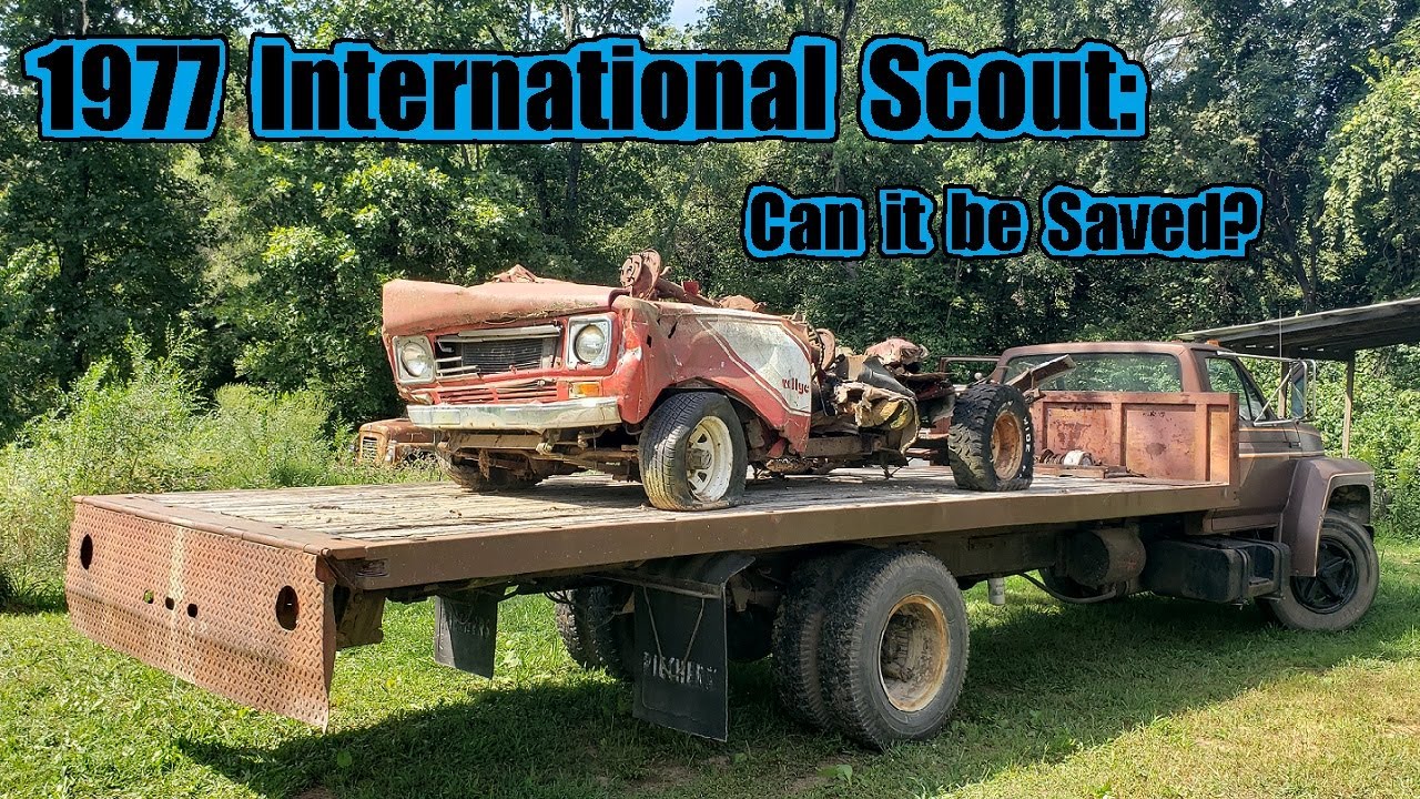 1977 International Scout Rallye: Can it be Saved? - YouTube