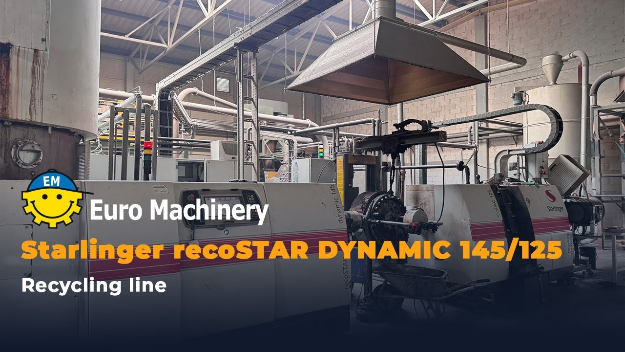 Boost Your Plastic Recycling with the Starlinger recoSTAR DYNAMIC 145/ ...
