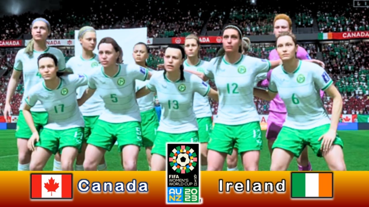 FIFA 23 | Ireland vs Canada | FIFA women's world cup 2023 | Ultra ...