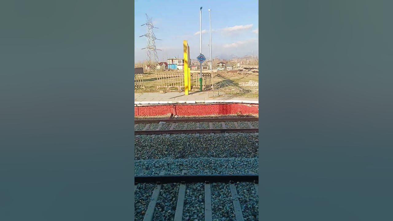 BEAUTIFUL QAZIGUND RAILWAY STATION BEAUTIFUL KASHMIR PLZ SUPPORT N SUBSCRIBE MY CHANNEL ...