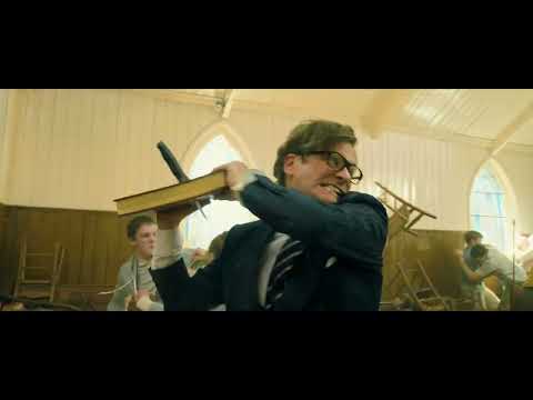 Kingsman: The Secret Service (2014) - Church Fight Scene in 4K