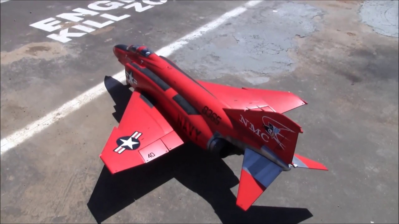 Freewing 90mm F-4 Phantom II - QF-4B TARGET DRONE! WCSE, OCMA 2018 ...