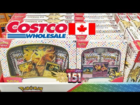 Costco Pokémon 151 Bundle Opening! (Canada Edition EHHH) - YouTube