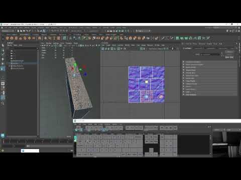 Maya - How to Create a Normal Map in Photoshop and Apply in Maya with ...