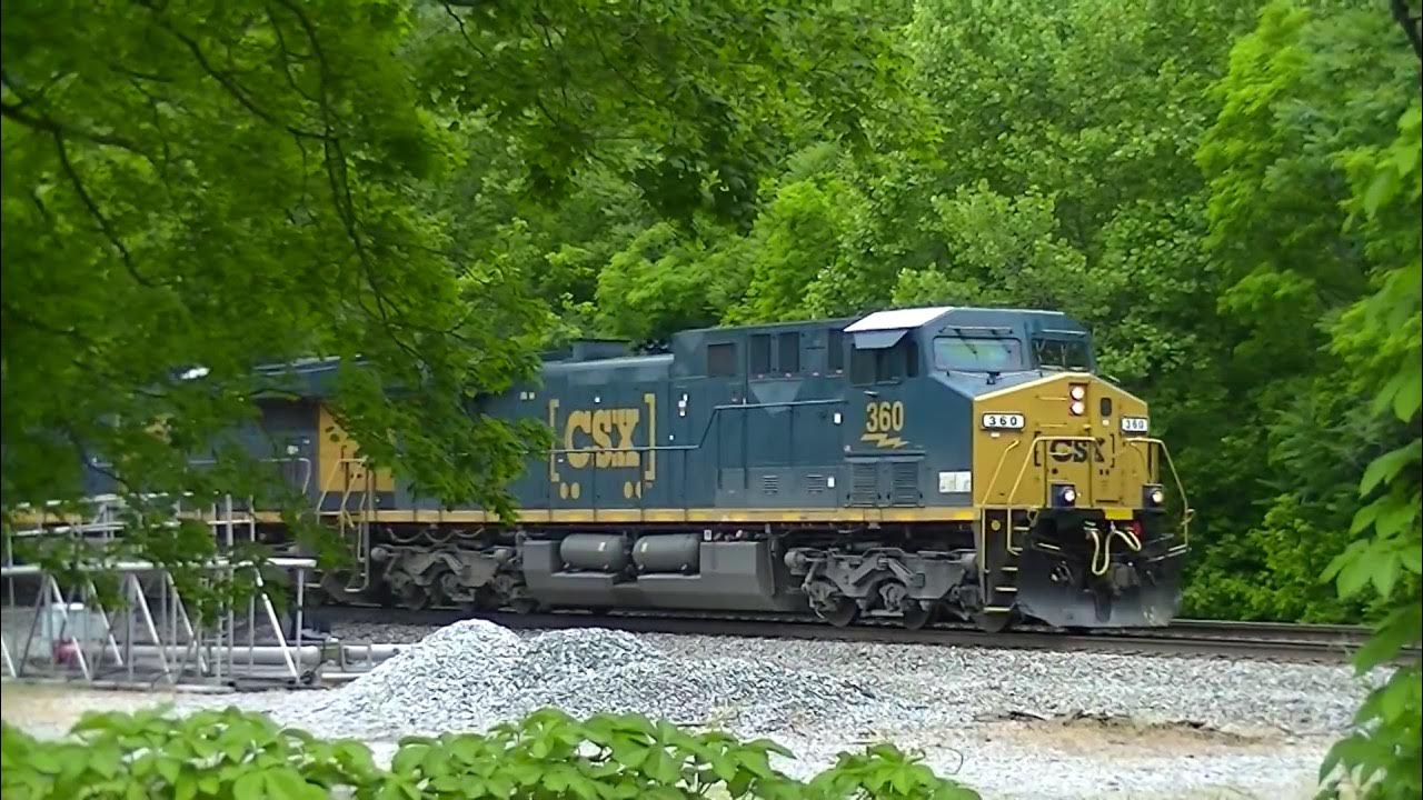 CSX Leads NS 236 - YouTube