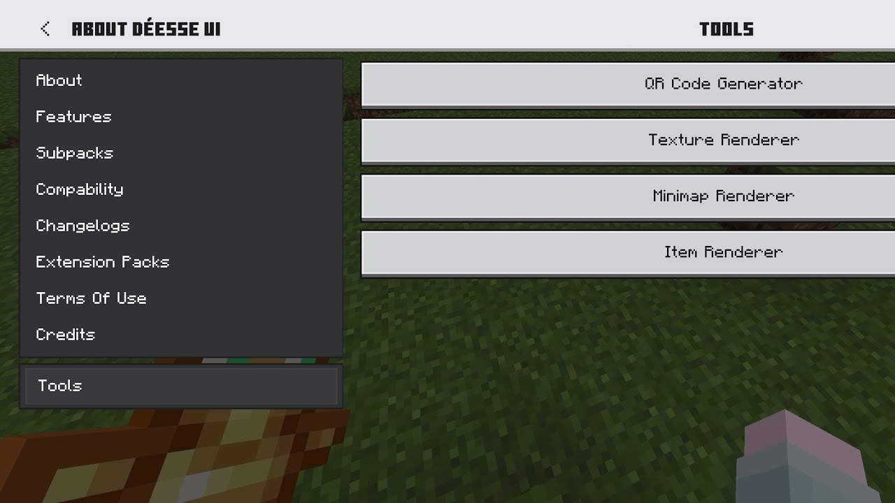 Déesse UI v1.2.1 update - YouTube