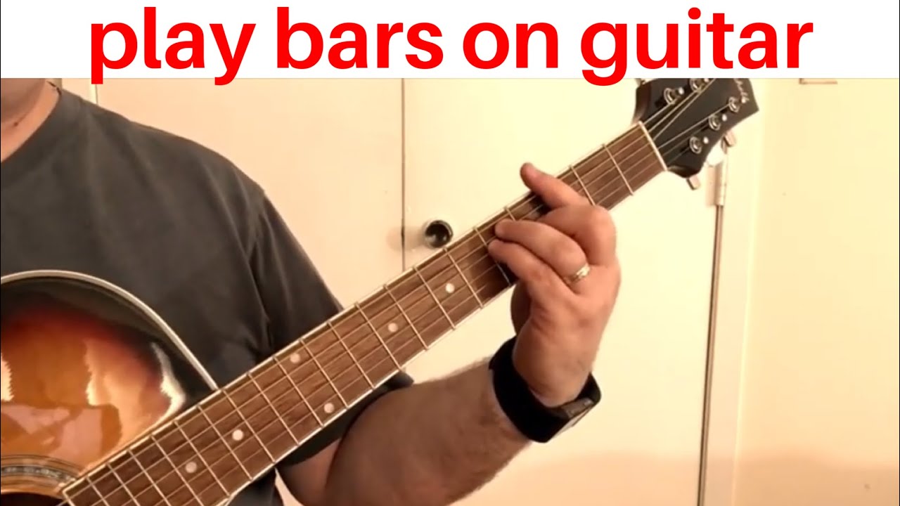 Guitar Tutorial How To Play Bar Chords YouTube guitar-tutorial-how-to-play-bar-chords-youtube