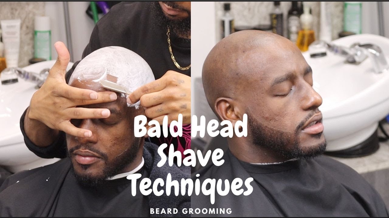 BALD SHAVE MEN'S GROOMING TIPS | HAIRCUT TUTORIAL | #razor #shave # ...