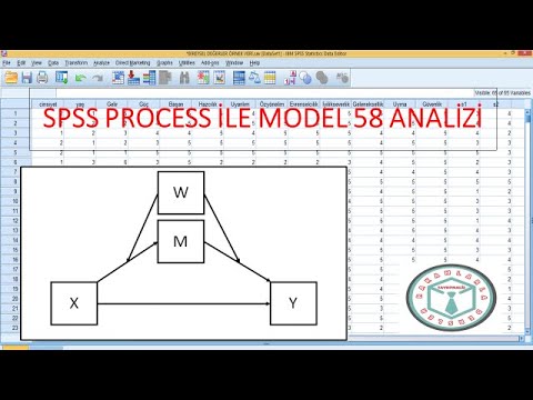 SPSS PROCESS MACRO İLE MODEL 58 ANALİZİ/ Power Point/ Grafik Çizimi ...