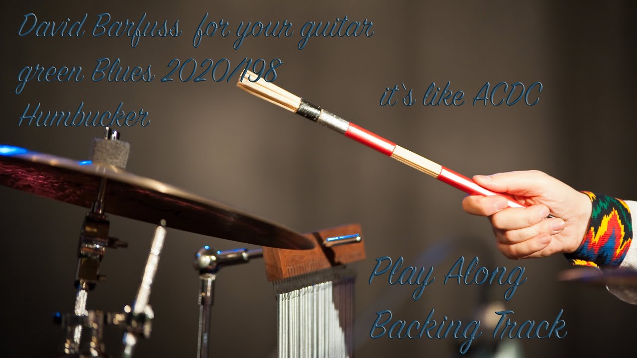 Rock like ACDC with David Barfuss Humbucker Play Along Backing Track ...
