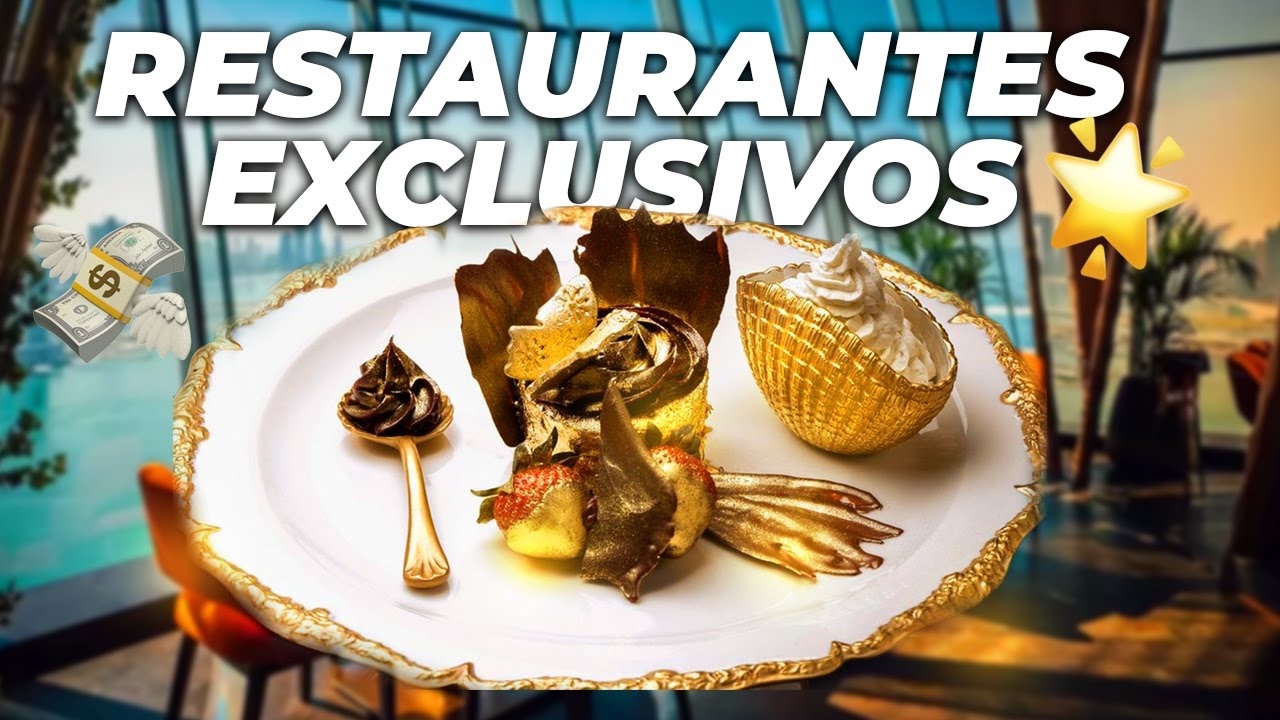 Los Restaurantes Más Exclusivos Del Mundo ¡comida De Lujo Y