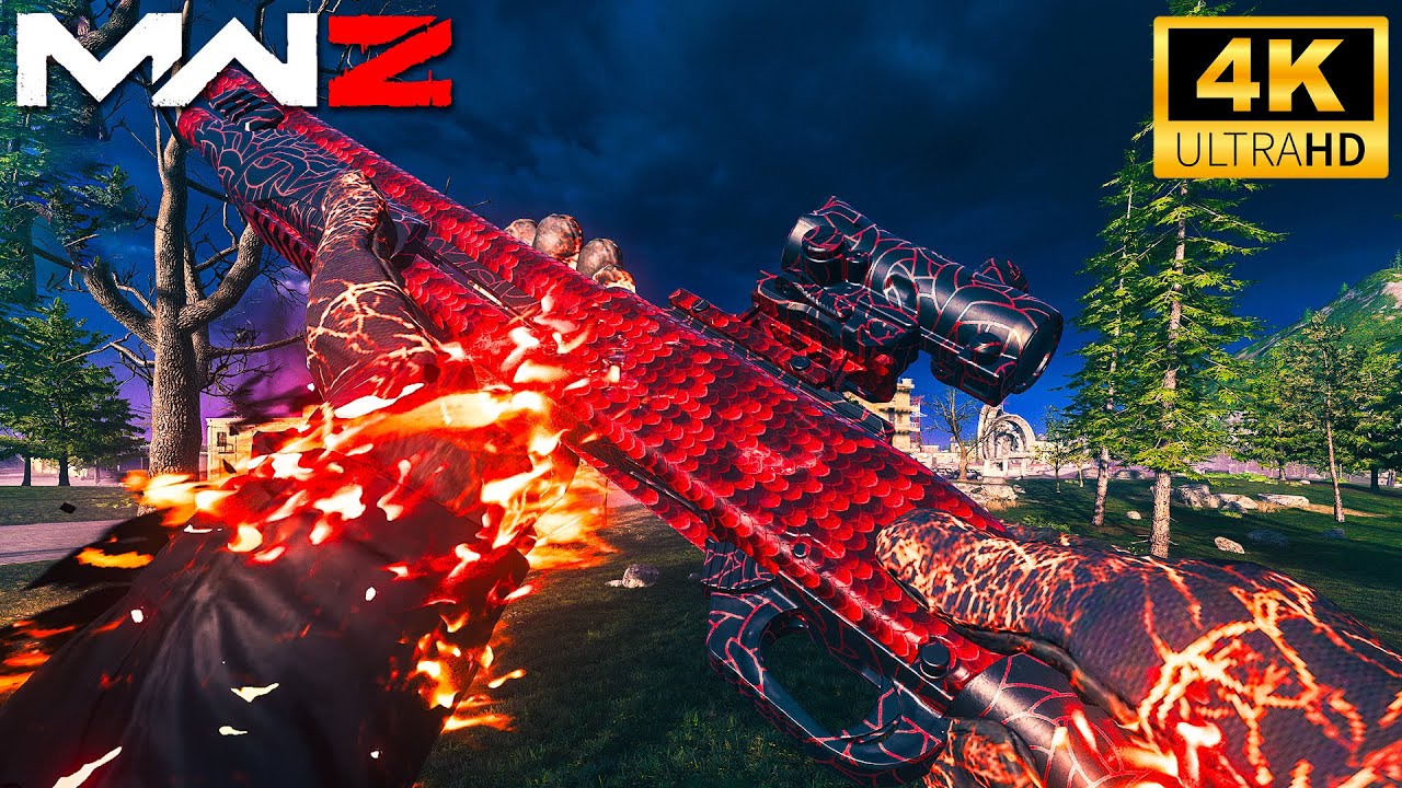 Red Zone Solo and DARK AETHER in Modern Warfare Zombies Gameplay 4K (No ...